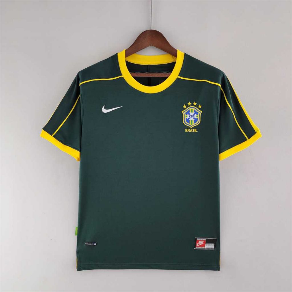 Brazil 1998 Goalkeeper Shirt - Premier Retros