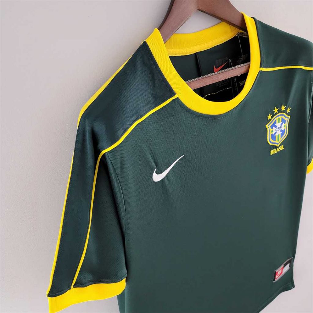 Brazil 1998 Goalkeeper Shirt - Premier Retros