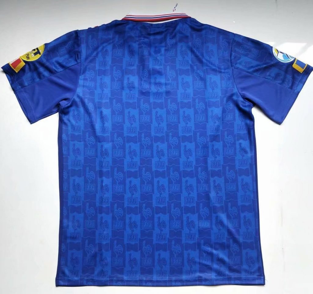France 1996 Home Shirt - Premier Retros