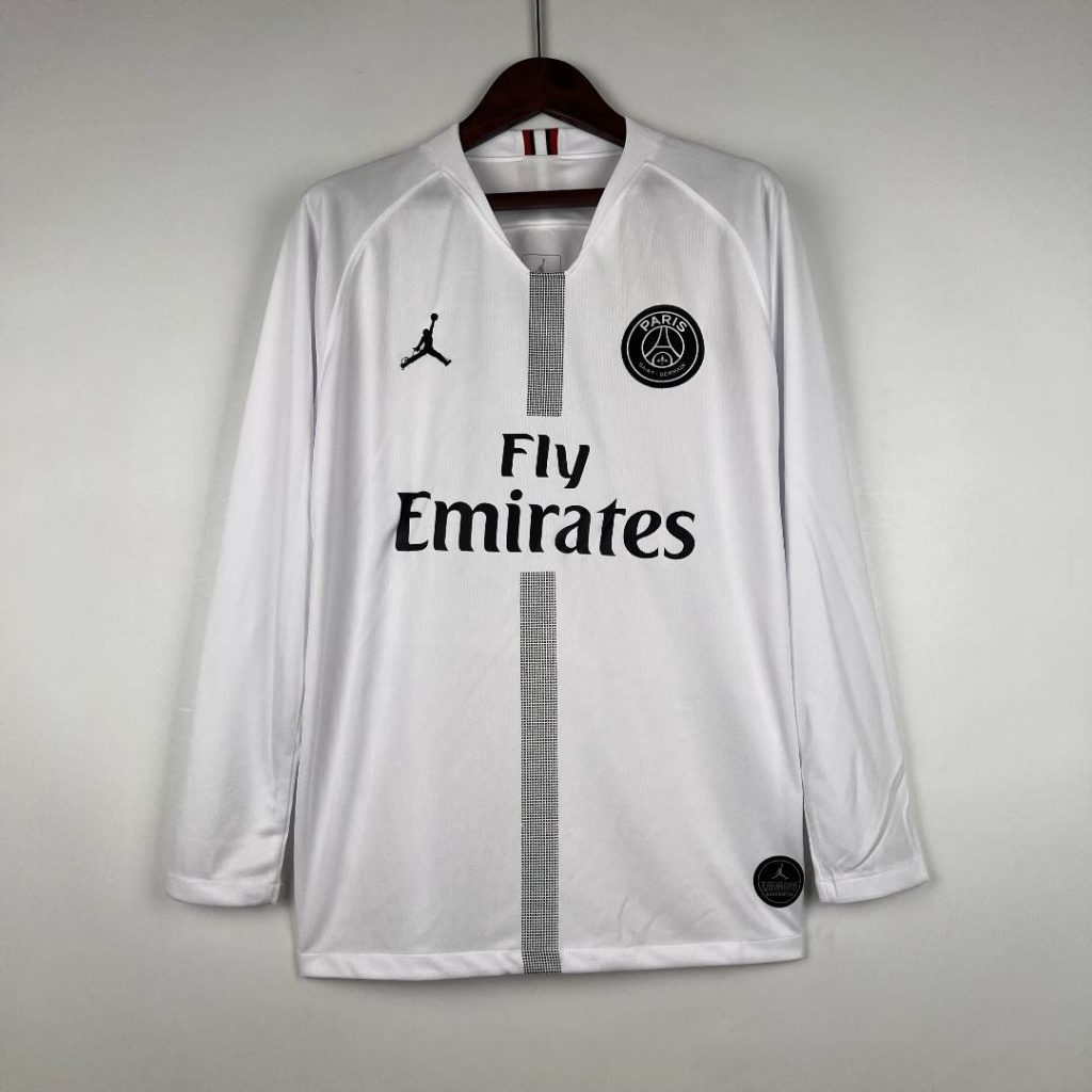 PSG 2018-19 Away Shirt Long Sleeved - Premier Retros