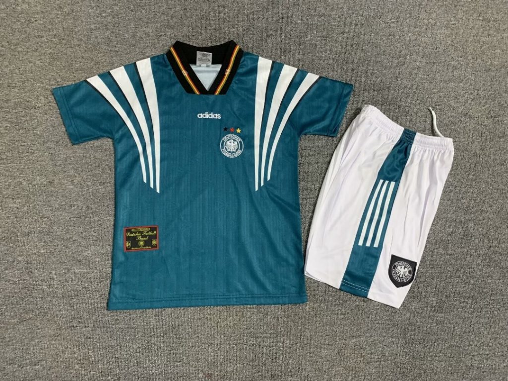 Germany 1996 Away Kids Kit - Premier Retros