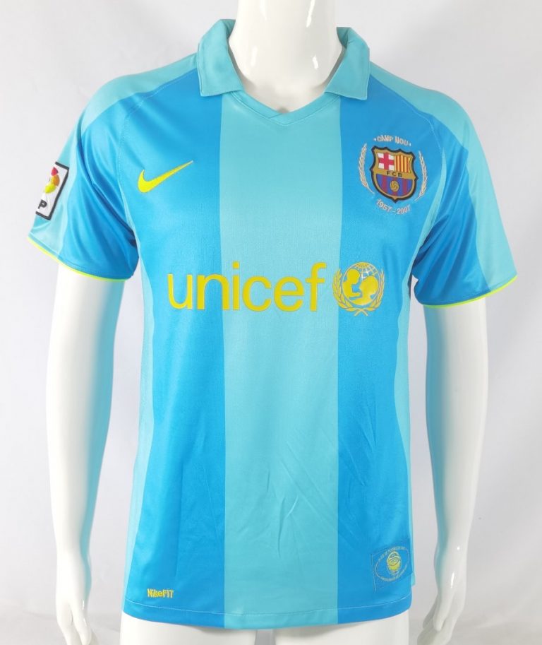 Barcelona 2007-08 Away Shirt - Premier Retros