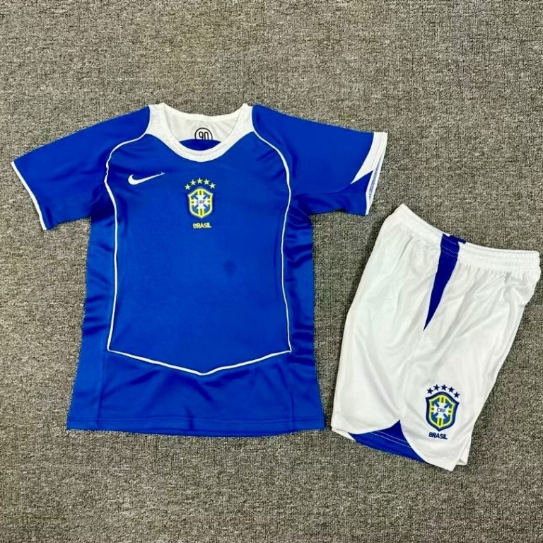 Brazil 2004 Kids Away Kit - Premier Retros