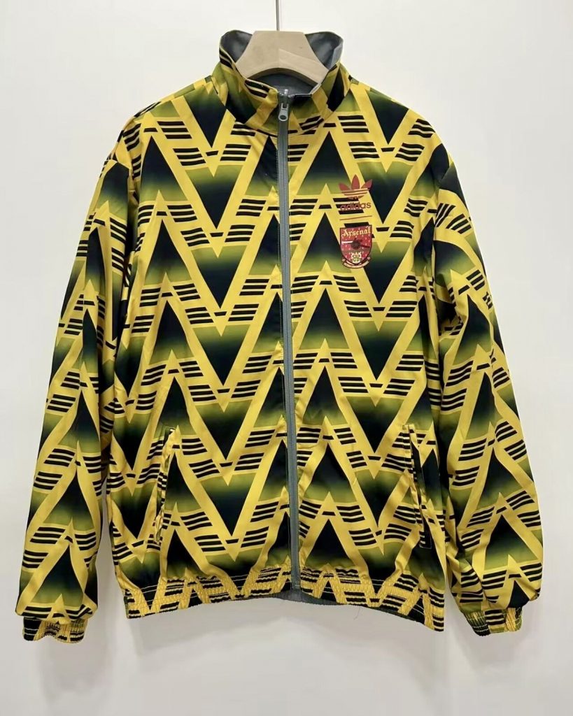 Arsenal Retro Reversible Windbreaker Jacket - Premier Retros